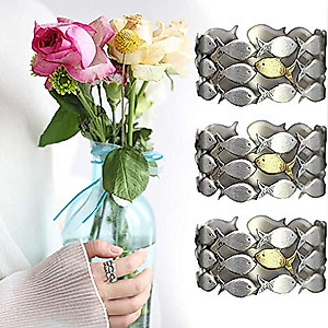 WSLI to My Daughter Swimming Against The Current Ring,Adjustable 2021 New Women's Stacking Opening Rings Finger Ring,Fish Pattern Vintage Jewelry Ring,Best Gift for Women and Girls (1Pc)