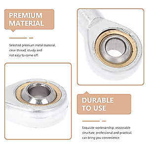 VICASKY 2Pcs Adjustable Steering Tie Rod Ball - Universal Tie Rod End Steering Kit Stainless Ateel Tie Rod for Go Kart Off Road ATV Accessories 290mm