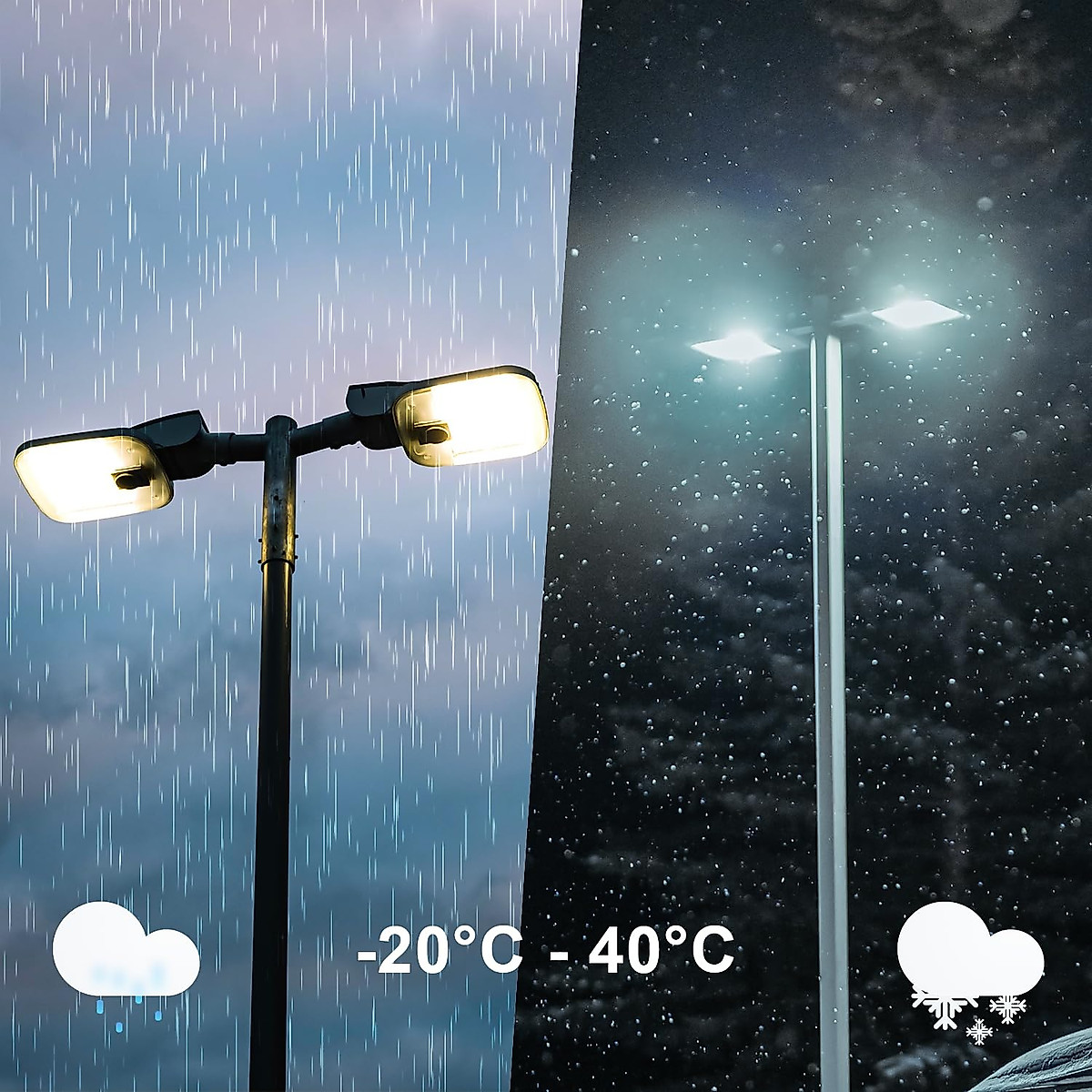 150W LED Retrofit Kit with Power Supply, 20250LM Shoebox LED Retrofit Retrofit Kits(700W MH/HID/HPS Equiv.) 5000K E39 Mogul Base for Parking Lot Lights, High Bay Lights UL DLC Certified (150W 1-Pack)