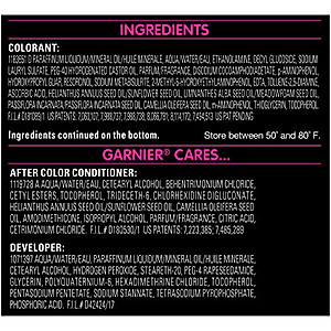 Garnier Olia Ammonia Free Permanent Hair Color, 100% Gray Coverage (Packaging May Vary), 6.43 Light Natural Auburn, Red Hair Dye, Pack of 1