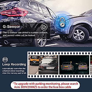 Fitcamx 4K Dash Cam Suitable for Toyota 4Runner 2020 2021 2022 2023 TRD Sport Limited Pro Off-road Venture SR5 Premium, OEM Look, 2160P UHD Video WiFi, G-Sensor, Loop Recording, Easy to Use, 64GB Card