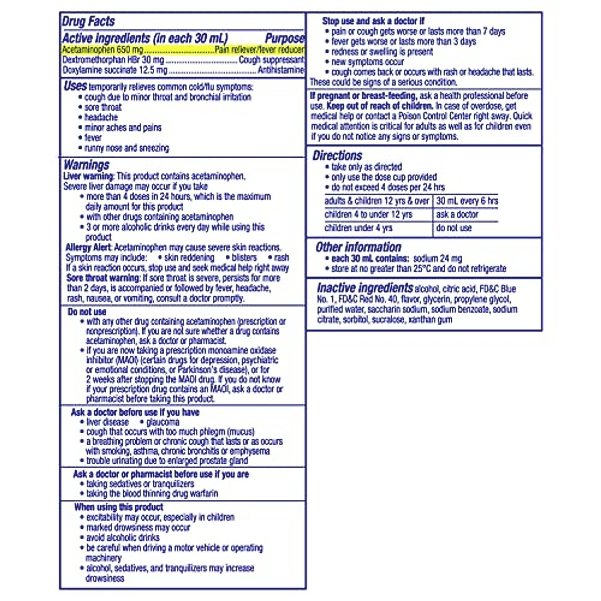 Vicks NyQuil Cough Nighttime Relief,Cherry Flavor, 12 Fl Oz