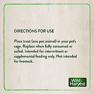 Wild Harvest® Foraging Instincts Roll n’ Play Interactive Treat, 3 Count, for Pet Mice, Rats, Hamsters and Gerbils