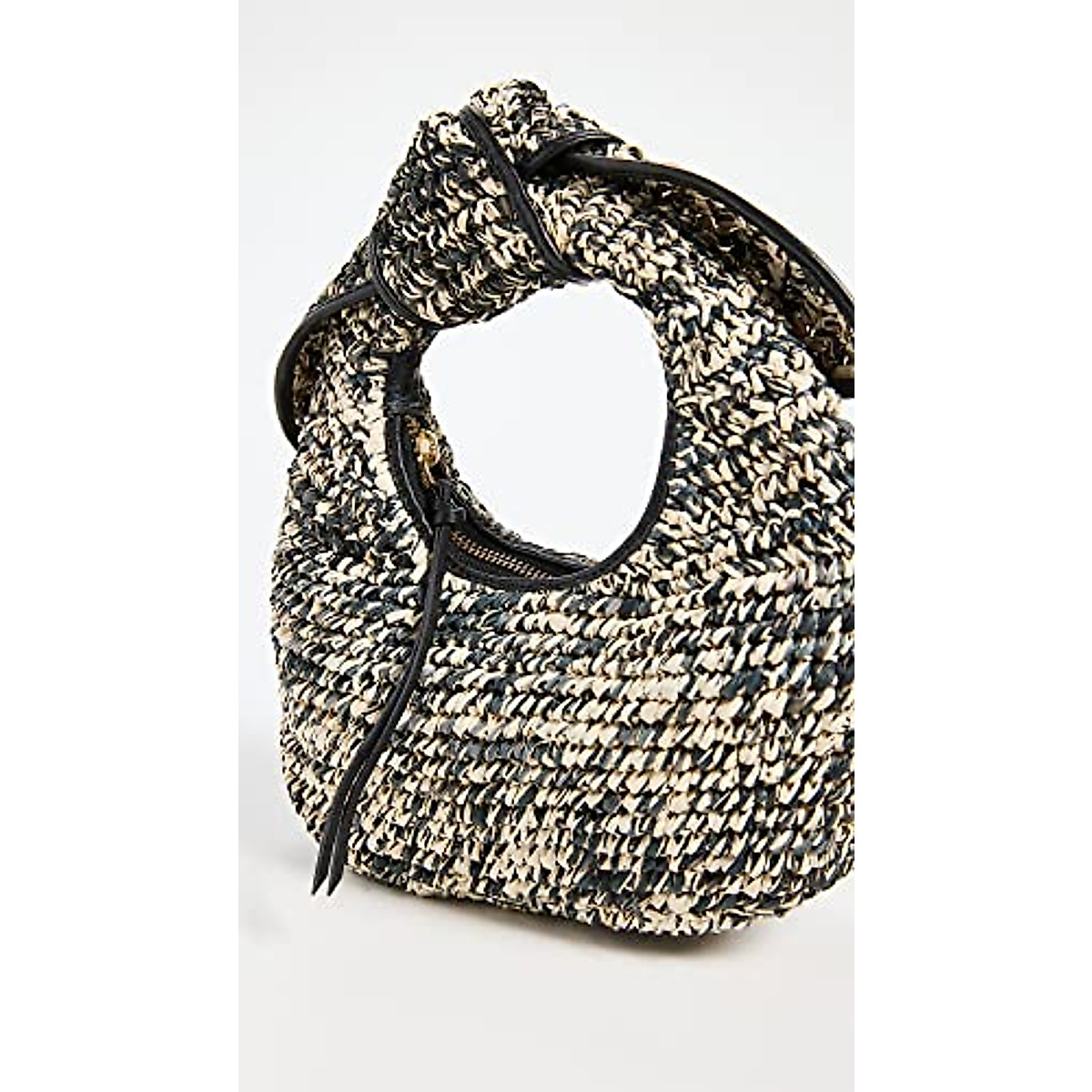 Poolside Bags Women's The Josie Knot Bag, Mixed Black, One Size