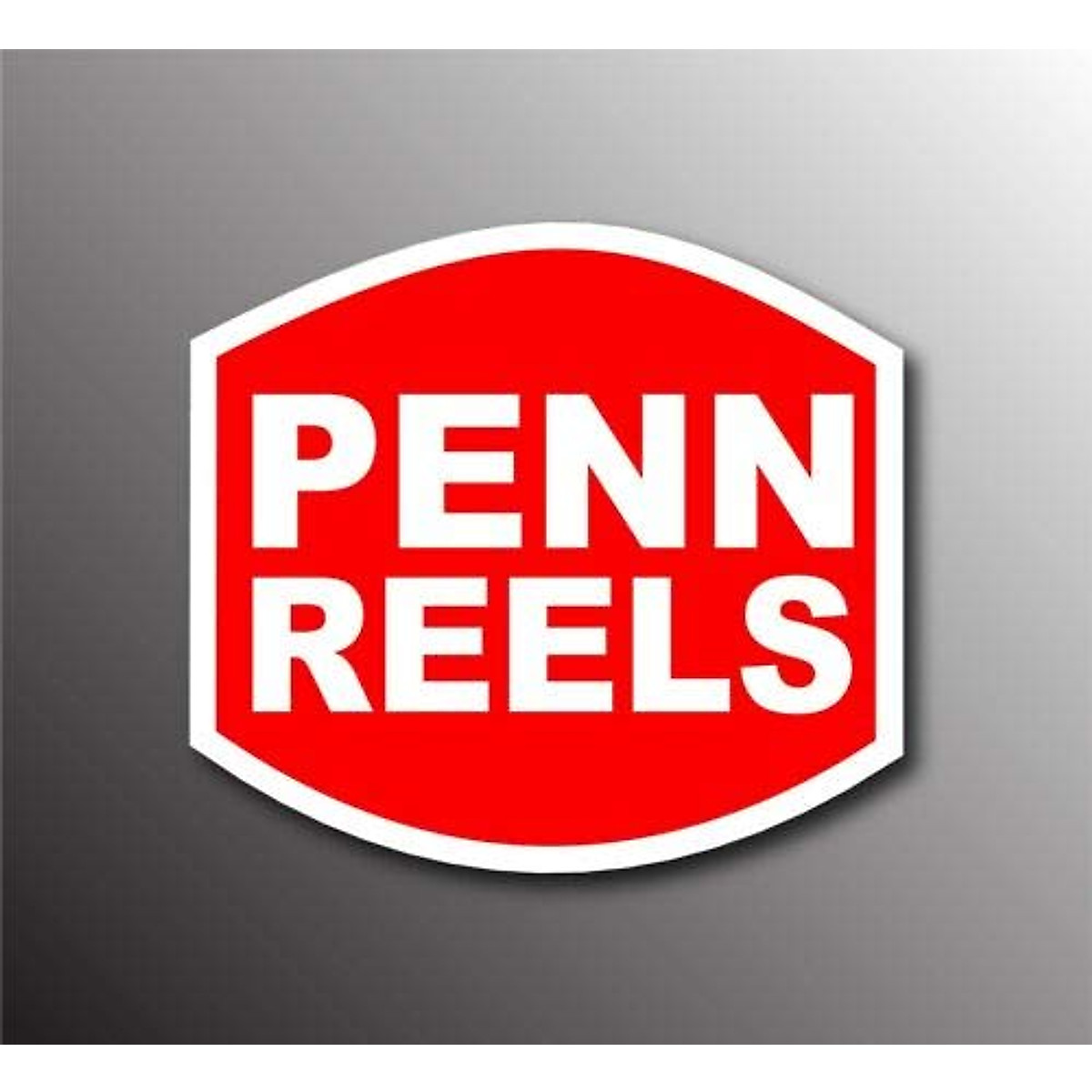 Penn Reels USA Tackle Box Lure Fishing - Sticker Graphic - Auto, Wall, Laptop, Cell, Truck Sticker for Windows, Cars, Trucks