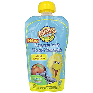 Earth's Best Earth's Best Organic Apple Blueberry Fruit Yogurt Smoothie, 4.2 oz