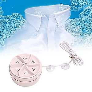 Dioche Turbine Washing Machine Ultrasound Wave 30W Full Automatic Mini Portable Washer for Travel Home Business