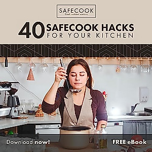 Safecook Electric Stove Top Cover (28.5 x 20) - Stylish glass top stove cover protector - Protect and Enhance your kitchen with stove top covers for electric stove - Electric stove cover - Glass cooktop protector