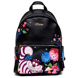 Wondapop Disney Cheshire Cat 12” Vegan Leather Mini Backpack