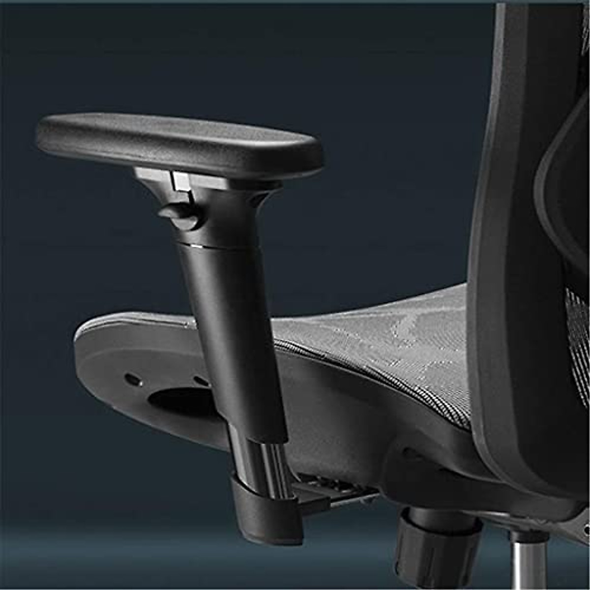 MayNuo Chair E-Sports Chair Computer Chair Ergonomic Office Chair Game Seat Work Swivel Chair Backrest Lift Chair/Black 1/One Size