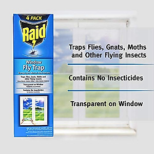 Raid Window Fly Trap, 4ct (Pack of 1)