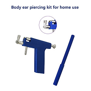 Ear Nail Gun Tools Set Steel Ear Nose Navel Body Piercing Gun Unit Tool Kit Safety Pierce Tool