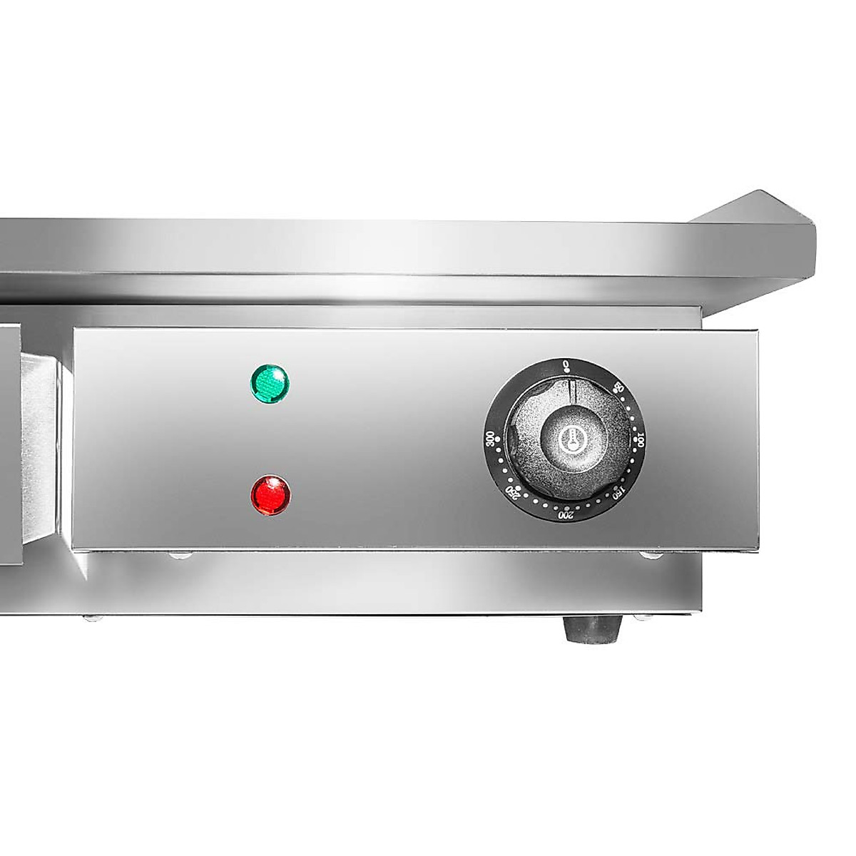 GorillaRock Flat Top Griddle | Teppanyaki Grill with Single Thermostat | Commercial Griddle | 21.50’ x 16.00’ | 110V