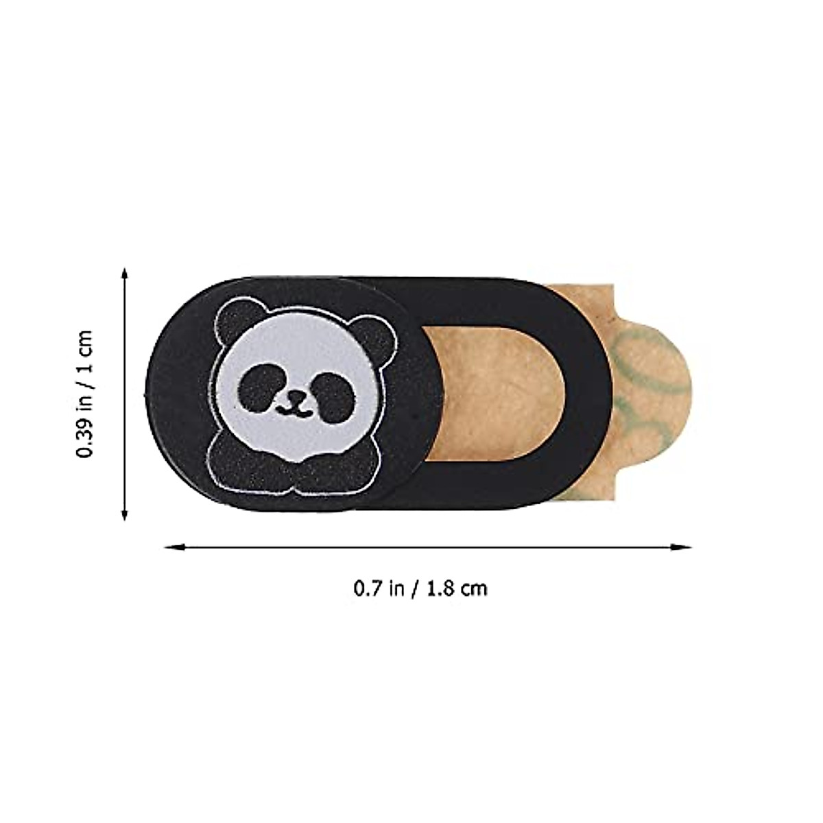 SOLUSTRE Computer Camera 6pcs Animal Tablet Patch Computer Cartoon Universal Pattern Webcam Protector Cell Laptop Lenses Camera Style Privacy Sticker Men Accessories Cover for Blocker Computer Laptop