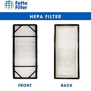 Fette Filter - Air Purifier Filter Compatible with Honeywell HEPAClean Air Purifier Replacement Filter C Pack of 4 HEPA + 4 Pre-Filters for Models HHT-080, HHT-081, HHT-085, HHT-090, HHT-145, HHT-149