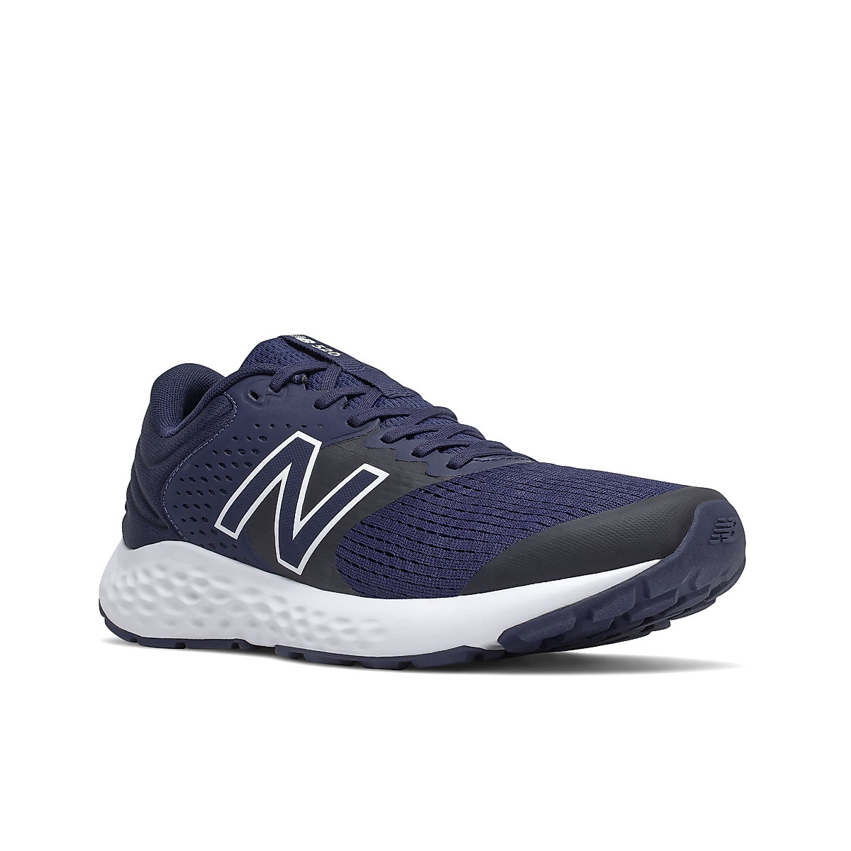 New Balance Men's 520 V7 Running Shoe, Navy/White, 8