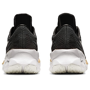 ASICS Women's Novablast Running Shoes, 9.5, Black/Graphite Grey