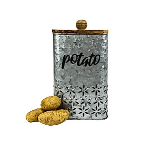 Boston Warehouse Root Vegetable Storage Set for Potatoes, Onions, and Garlic