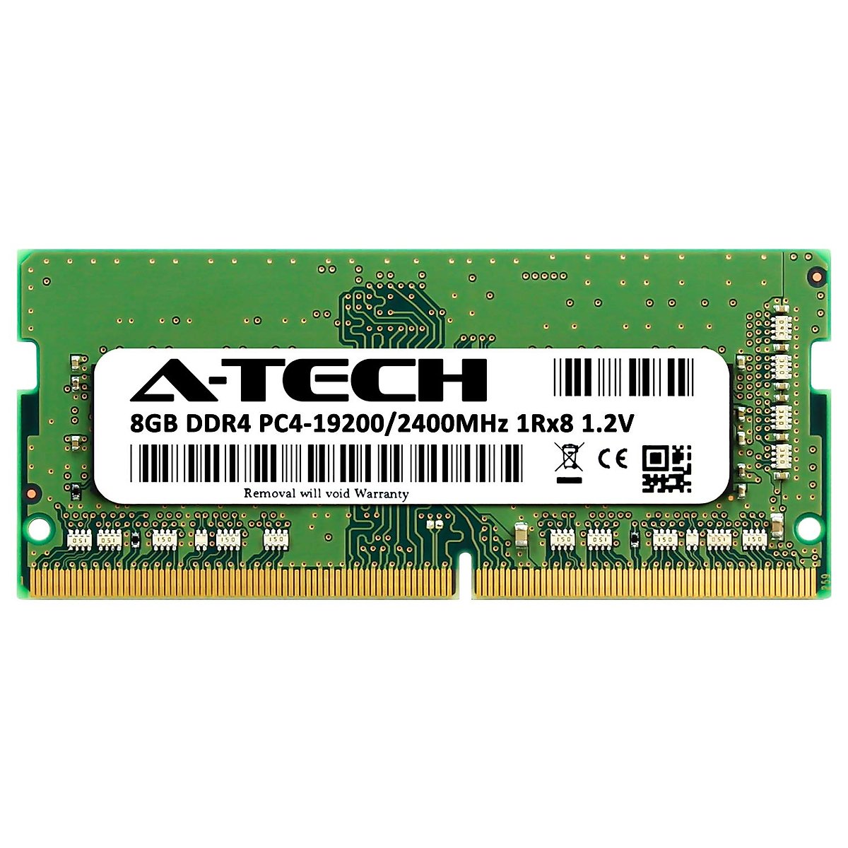 A-Tech 8GB RAM Compatible for Dell Inspiron 3472 Small Desktop | DDR4 2400MHz SODIMM PC4-19200 260-Pin Non-ECC Unbuffered Max Memory Upgrade Module