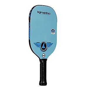 PROKENNEX Pro Flight - Pickleball Paddle with Toray T700 Carbon Fiber Face - Comfort Pro Grip - USAPA Approved (Blue)