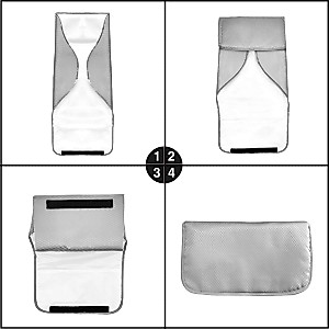 MORROLS Portable Changing Pad - Baby Diapering Travel Station for Infants & Newborns - Waterproof Changing Mats Portable with Head Cushion - Excellent Baby Gifts(26X19.7in)