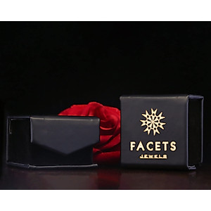 FACETS JEWELS 2.50 TCW Full White Moissanite Engagement And Wedding Ring For Women, Halo Style Propose And Promise Ring For Her In- 10K Solid Yellow Gold Size 5.5