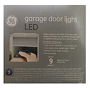 GE Garage Light 100-Watt EQ A19 Daylight LED Light Bulb (2-Pack)