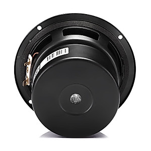 Facmogu 4 Inch Bullet Tweeter Full Range Speaker 4 Ohm, 5~15 Watt HiFi Tweeter Midrange Bass Integrated for Vocals Home Stereo Surround Sound Theater, 61Hz-18.5KHz Frequency Response 88dB