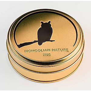 2016 DE Mongolian Nature PowerCoin Owl Eagle Silver Coin 500 Togrog Mongolia 2016 BU Brilliant Uncirculated