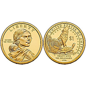 2013 P, D Native American (Sacagawea/Golden) Dollar 2 Coin Set Dollar Seller Uncirculated