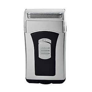 Electric Shavers for Men, Mens Beard Electric Shaver, Cordless Metal Double Shaver, Wet Dry Trimming Mini Travel Beard Home Washable Razor