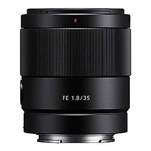 Sony Alpha a7 III Full Frame Mirrorless Digital Camera with 35mm f/1.8 Large Aperture Lens and Accessory Bundle (6 Items)