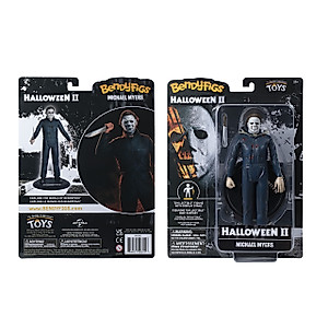 BendyFigs The Noble Collection Halloween II Michael Myers