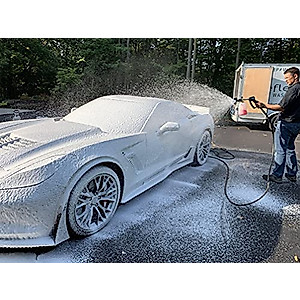 Image Wash Products Snow Foam Cannon for Pressure Washers - Wide Base - 40oz Canister - Detailer's Choice for Touchless Wash - Car/Truck/RV/Boat Foam Gun – Best Tool for Washing Your Car or Truck