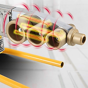 XIMULIZI Electric Fusion Welder Socket Fusion Tool Kit 800W 220V Digital Water Pipe Welding Machine Electric Heating Hot Melt Tools for PPR PP PE Tube