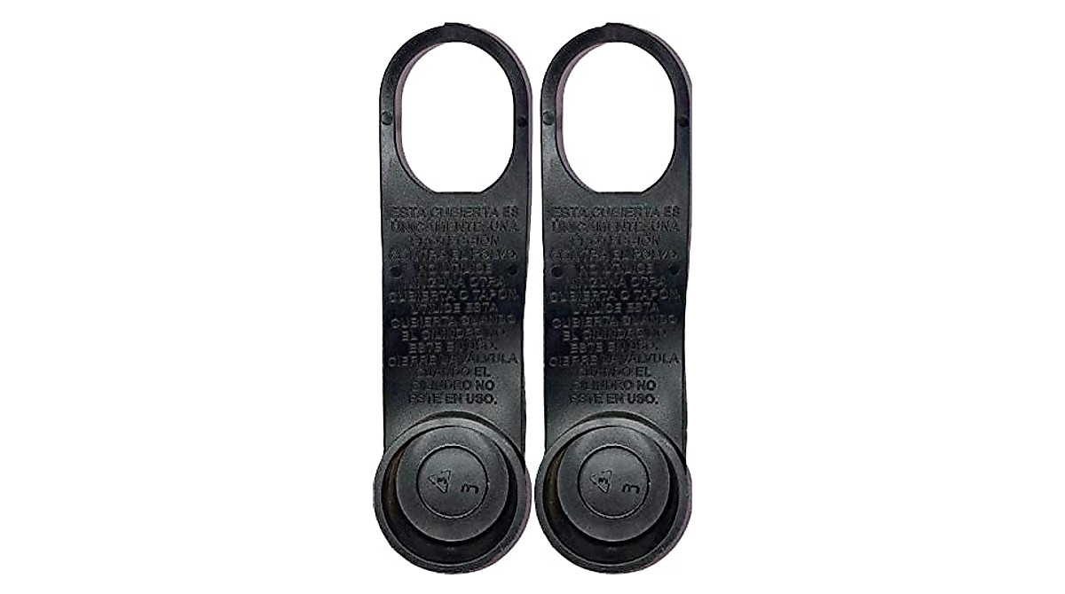 QCC1 Propane Tank Fitting Covers - Pack of 2 | Protect & Extend Life