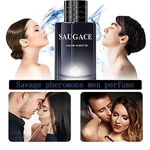OPICA （2PCS: 3.4OZ） Savage Pheromone Men Perfume, Men Perfume Spray, Carry Persistent Fragrance, Romantic Glitter Perfume Gift