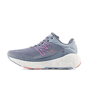 New Balance Women's Fresh Foam X 840F V1 Running Shoe, Arctic Grey/Raspberry, 8 Wide