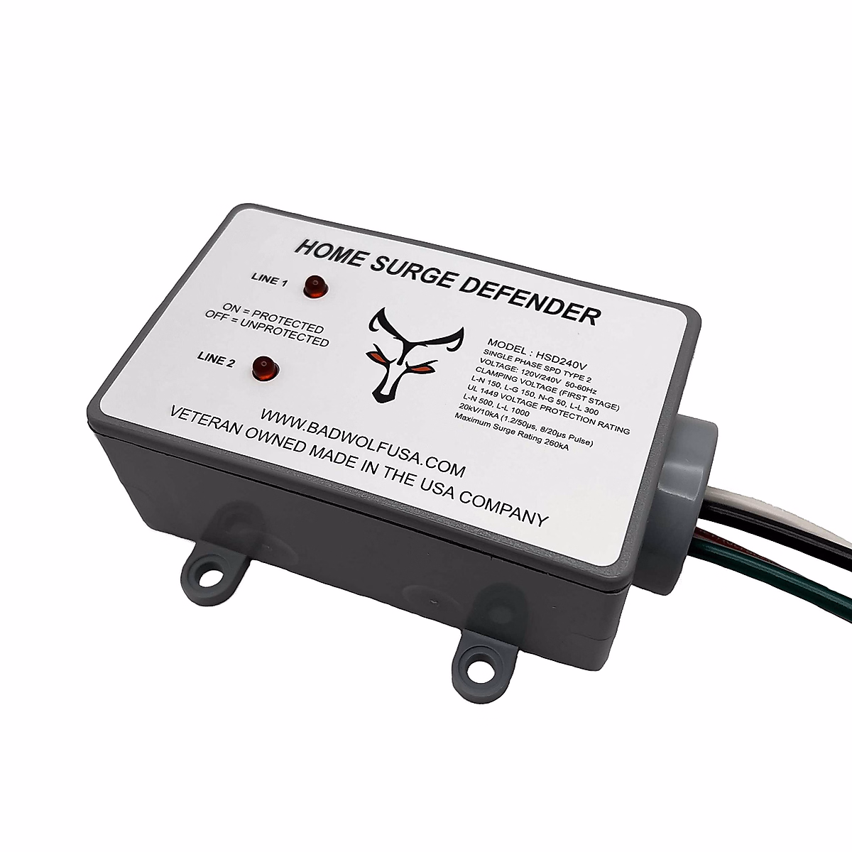 Whole House Surge Protector Lightning Shield and Home EMP Protection ...