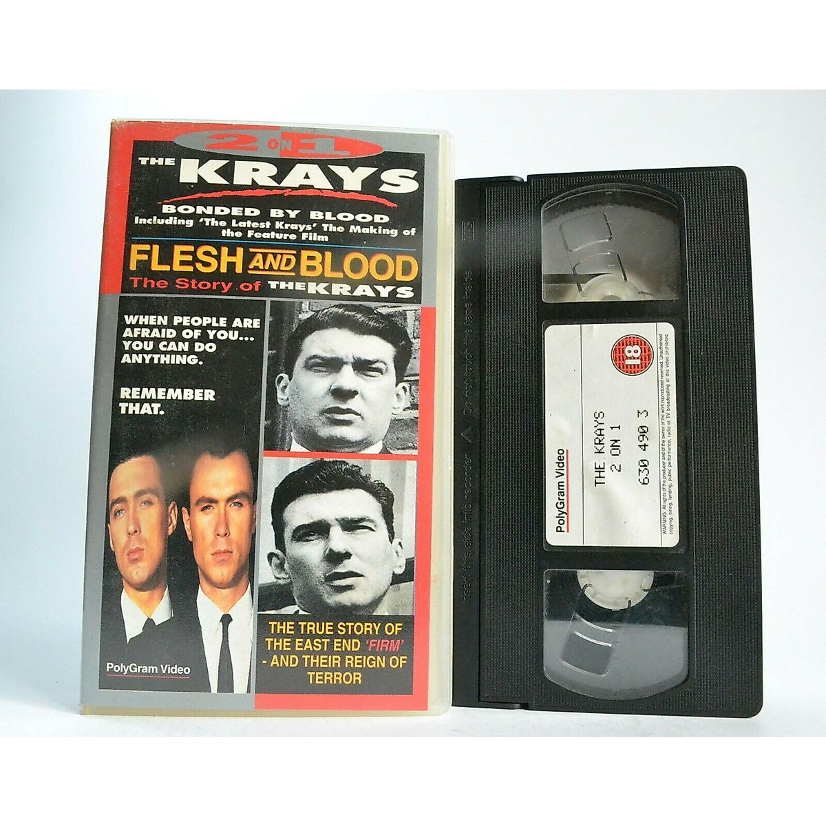 The Krays/Flesh And Blood [VHS]