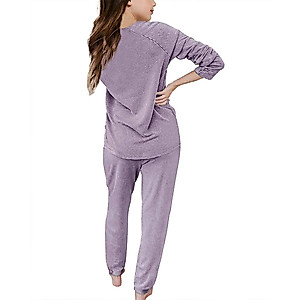 Apbondy Girls Pullover Sweatsuit Casual Sweatpants Loungewear Set Relaxed Tracksuit Workout Sets