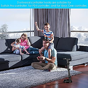 Ruiqas Headphone Storage Display Stand for Ring-Fit Headphone Compatible with Switch Pro/PS4/Xbox One Controller