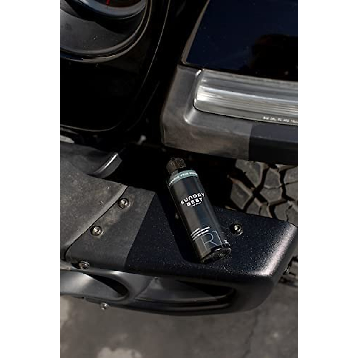 Sunday Best Car Care | Ceramic Trim Restorer, Permanent Rubber, Plastic & Vinyl Restoration with Gloss & Shine, Car & Truck Commercial Grade Solution (8oz)