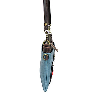 Chala Mini Crossbody Phone Purse with 2 Adjustable Straps (Husky Dog)