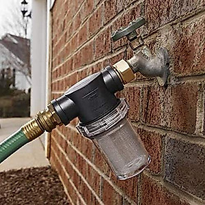 OWLEEN Sediment Filter Attachment Line Water Hose Filter, Garden Hose Filter for Pressure Washer Inlet Water
