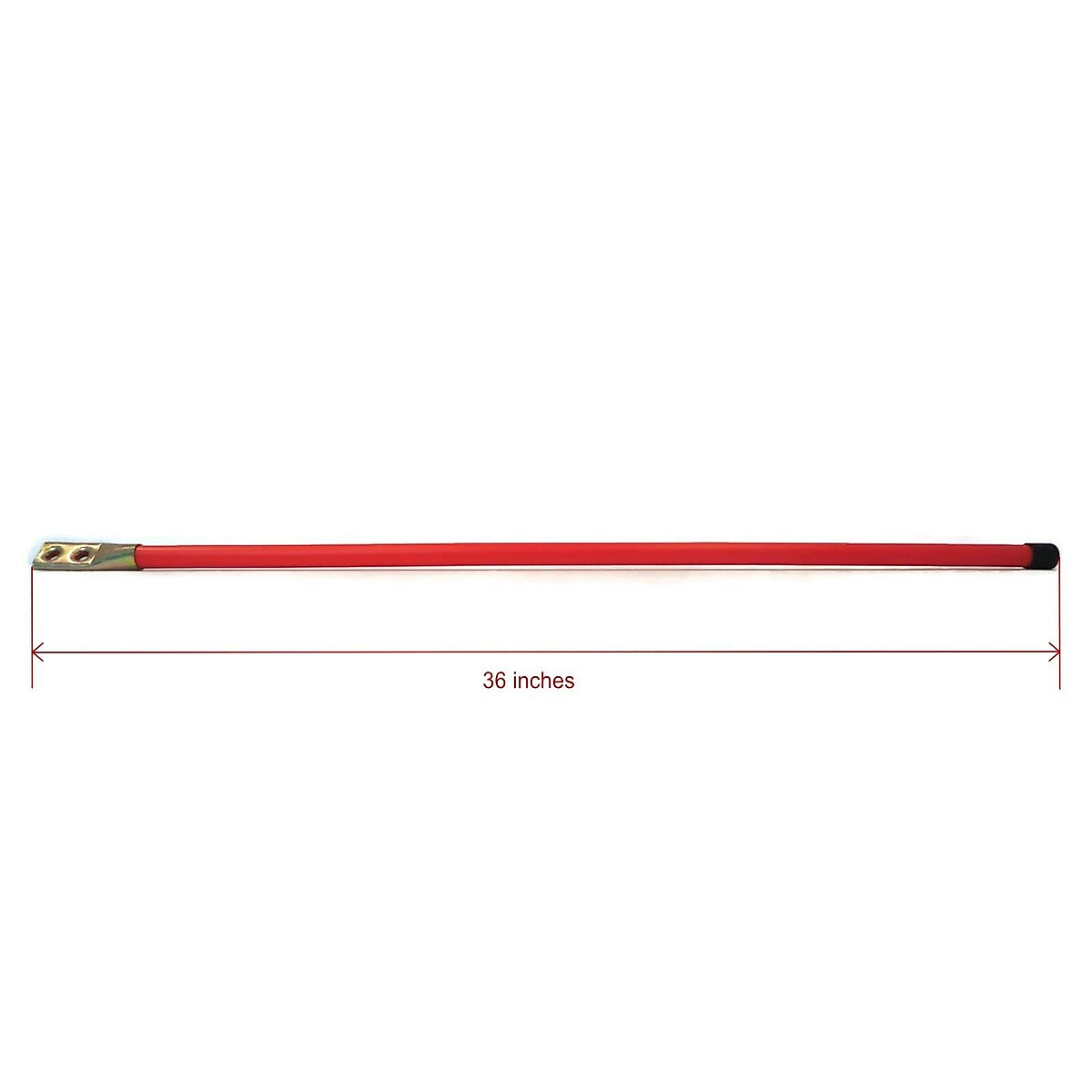 The ROP Shop | Set of 36-inch Fluorescent Orange, Universal Plow Blade Guide Kit for Western 62590