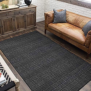 Mohawk Home Norfolk Area Rug, 4'x6', Charcoal