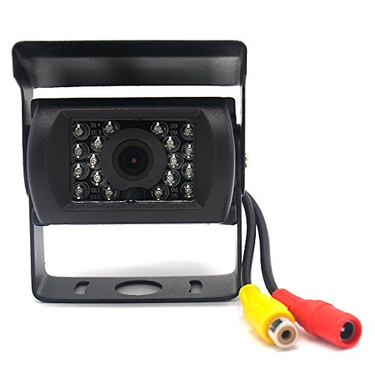 Padarsey Vehicle DC 12V -24V Rear View Camera Heavy Duty18 led Night Vision Waterproof Reversing Camera Backup Cameras for Truck/Trailer/Van/Camper