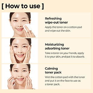 SOME BY MI Propolis B5 Glow Barrier Calming Toner - 5.07Oz, 150ml - Made from Propolis and Panthenol for Glass Skin - Skin Brightening and Calming Effect - Pore and Sebum Care - Korean Skin Care