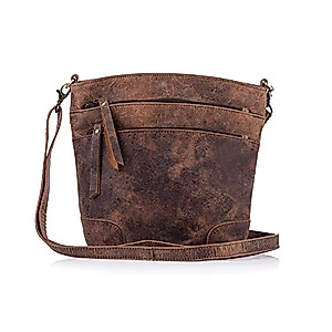 Leather Crossbody Bag for women purse tote ladies bags satchel travel tote shoulder bag